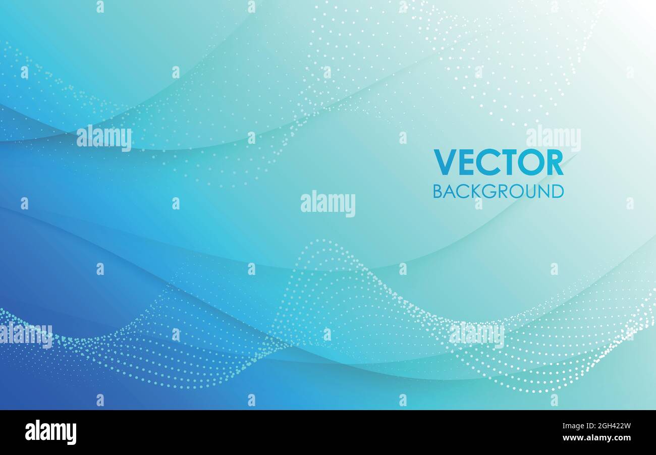 Abstract blue curve background Stock Vector Image & Art - Alamy