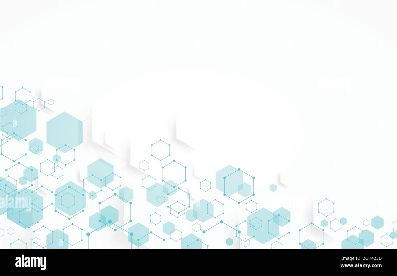 Abstract background with hexagon. Vector illustration Stock Vector ...