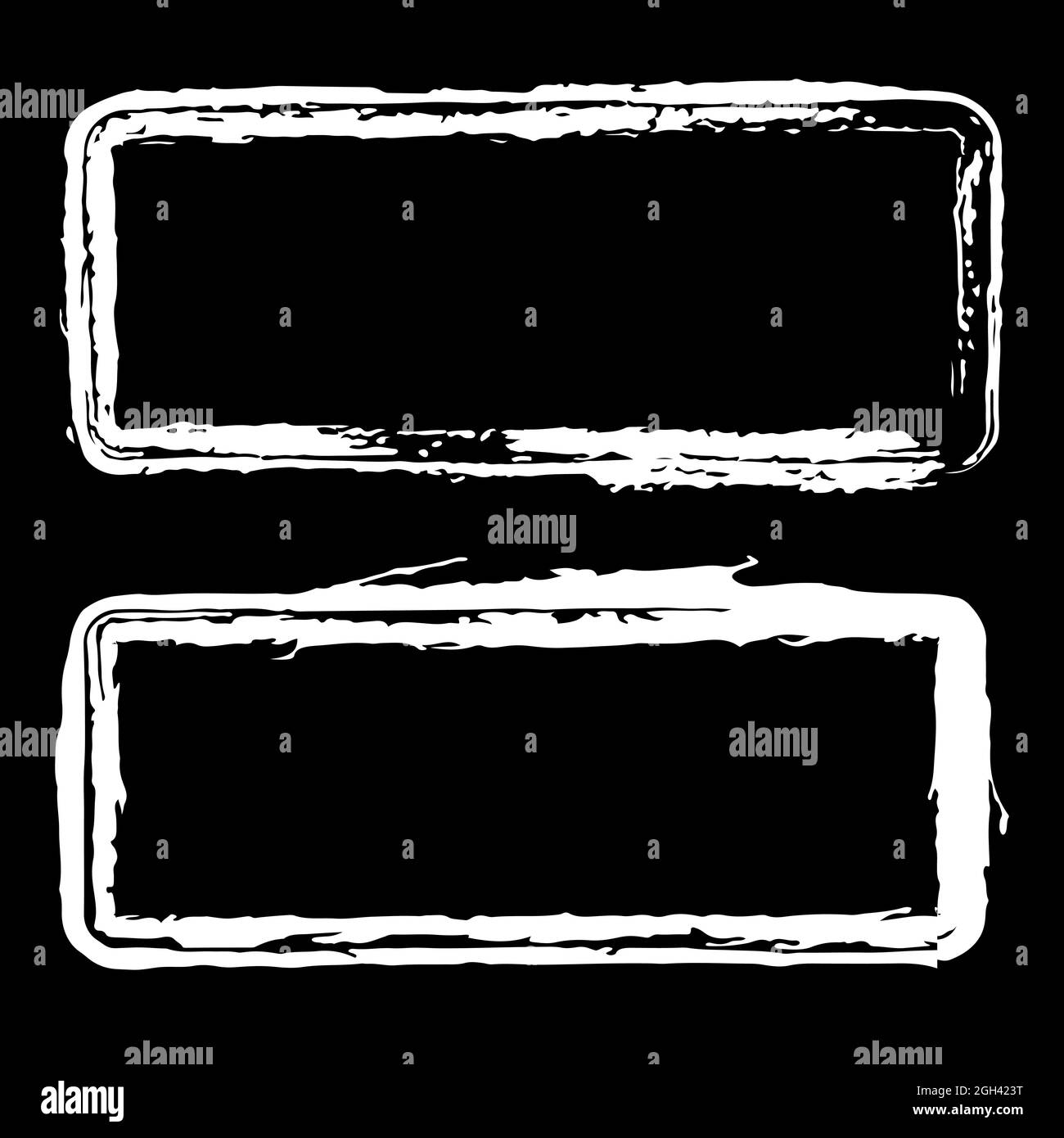 Black ink borders Stock Vector Images - Alamy