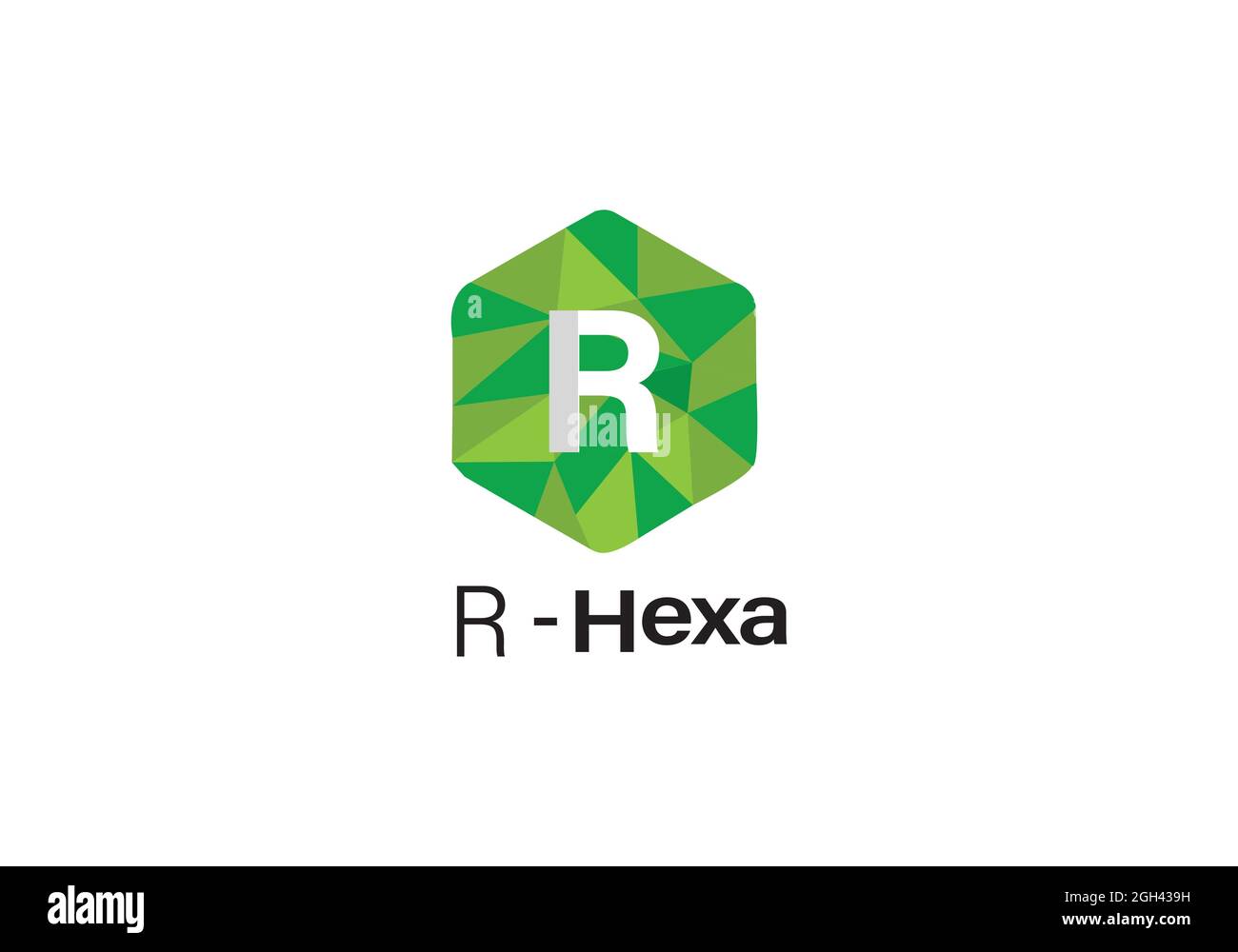 R-Hexe logo design template Stock Vector Image & Art - Alamy