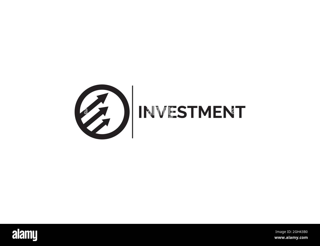 Investment logo Stock Vector Images - Alamy