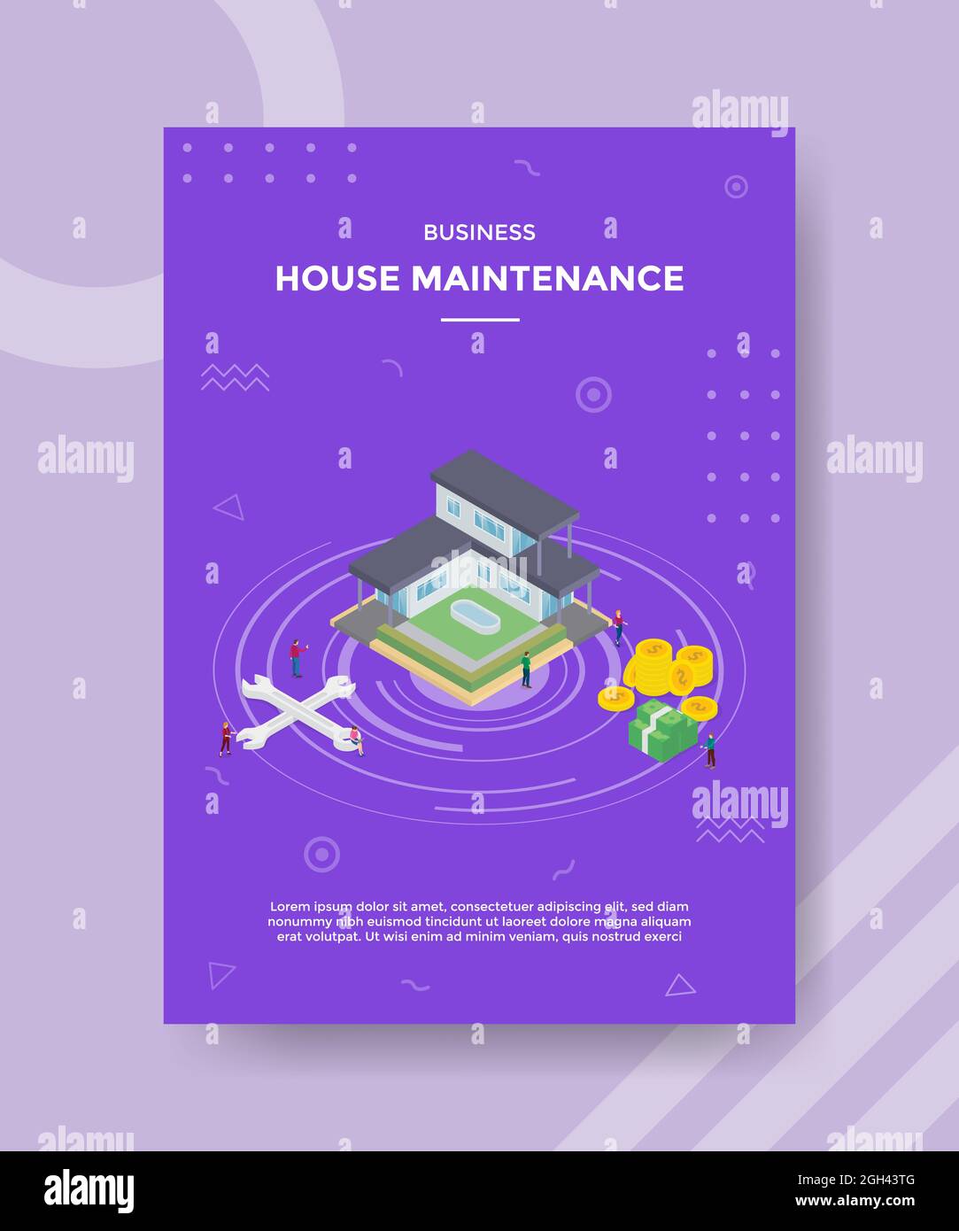 Home repair flyer hi-res stock photography and images - Alamy