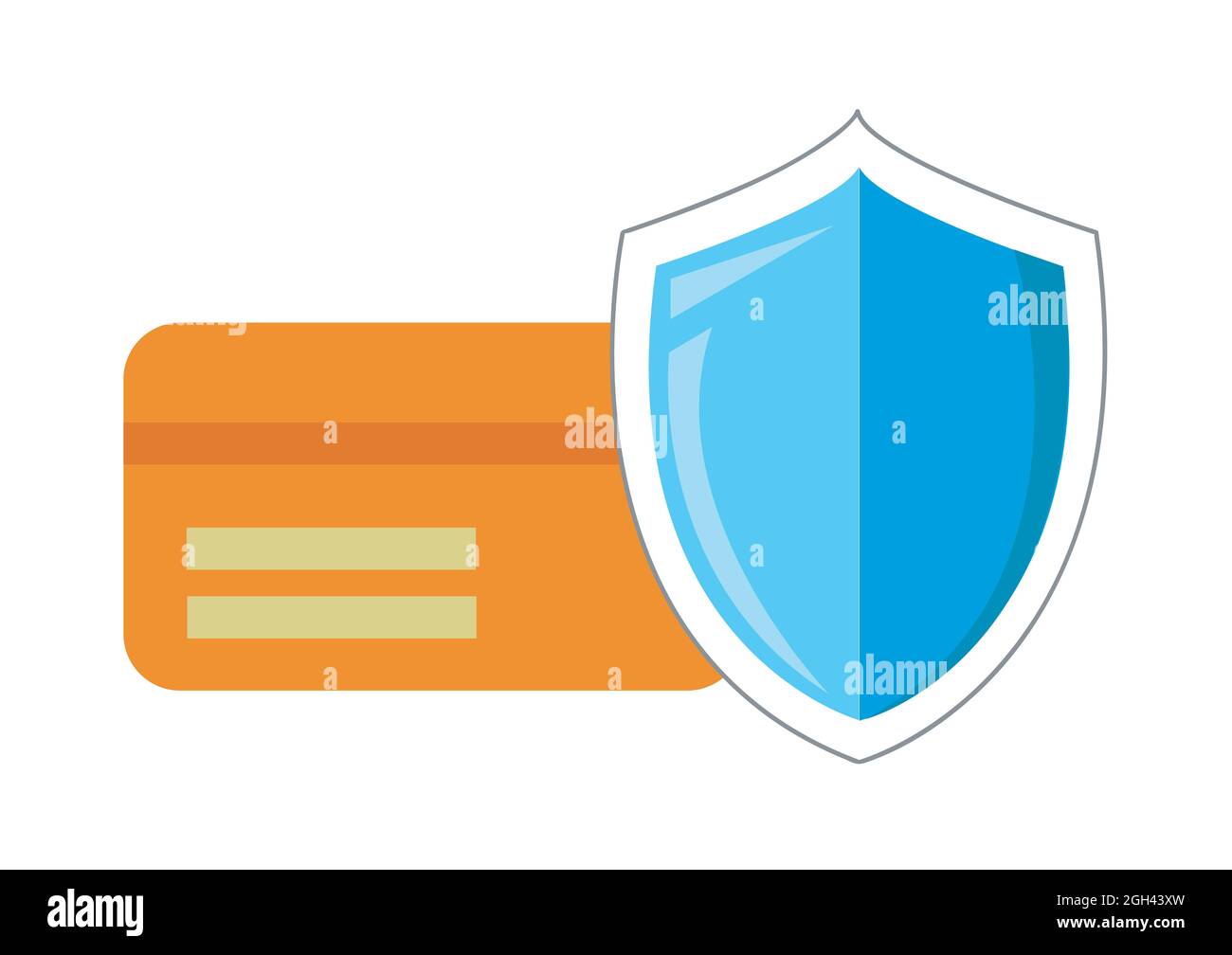 Shield protection money shopping Stock Vector Images - Alamy