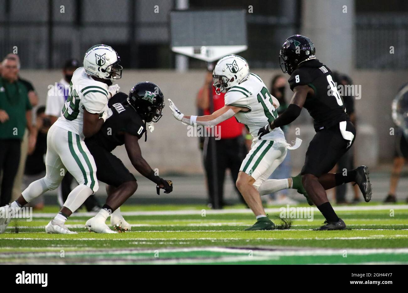 September 4, 2021 - Portland State Vikings wide receiver Beau Kelly #13 ...