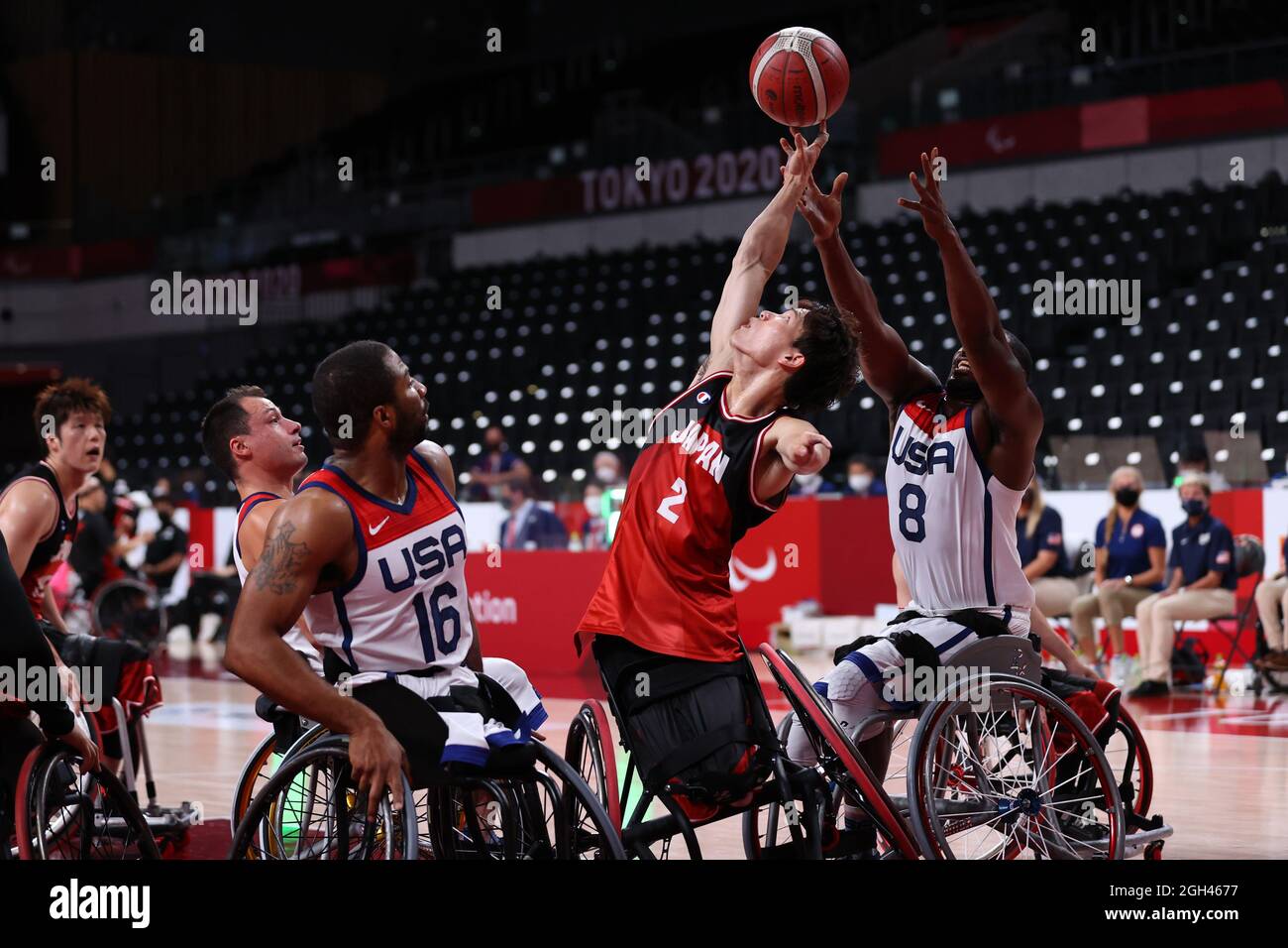 Tokyo, Japan. 5th Sep, 2021. (L-R) Trevon Jenifer (USA), Renshi Chokai ...