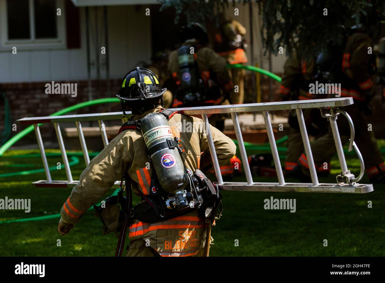 Smoke coming out of roof structure hi-res stock photography and images ...