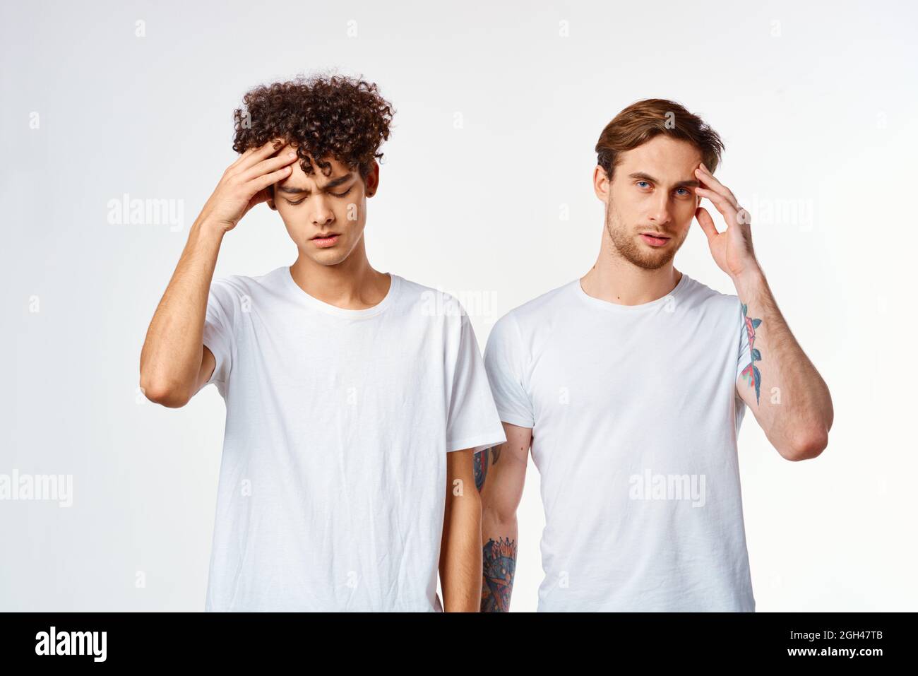 Two guys talking other hi-res stock photography and images - Alamy