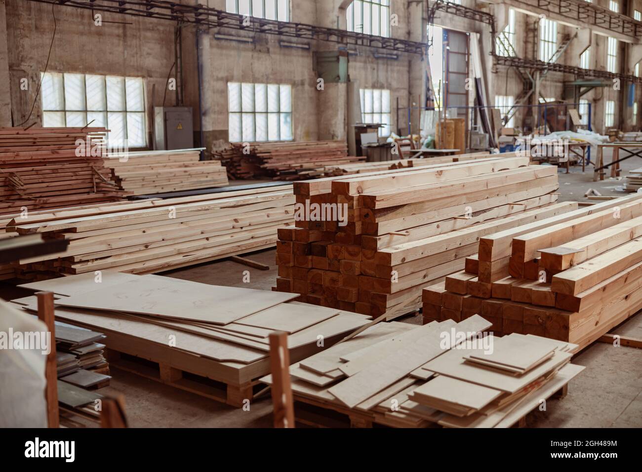 Construction site warehouse under hi-res stock photography and images ...