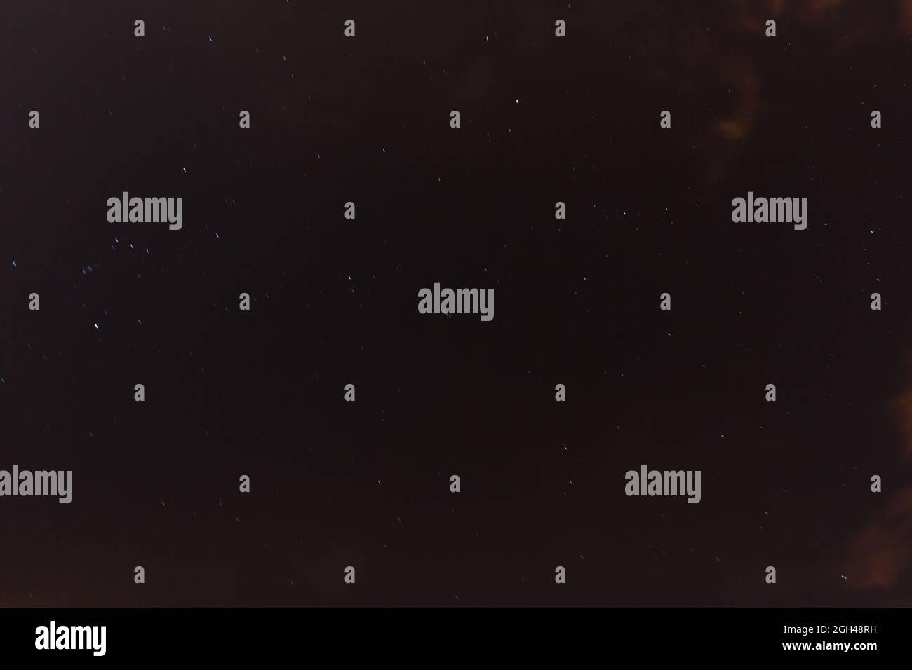 A real dark night sky with plenty of stars Stock Photo - Alamy