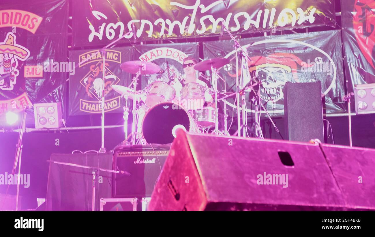 Burapa Bike On Stage Week Feburary 2018 Pattaya Thailand Stock Photo ...