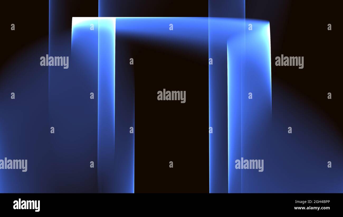 Abstract background 4k blue light dark neon waves and lines Stock Photo ...