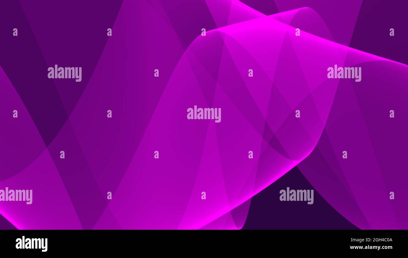 Abstract background 4k lilac lavender pink light dark neon waves and ...