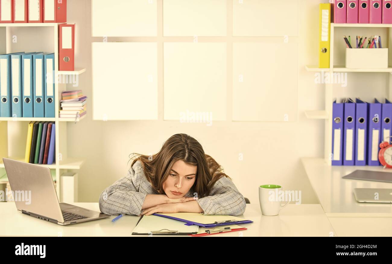 Fear of missing out. Burn out concept. Workaholic concept. Energy and ...