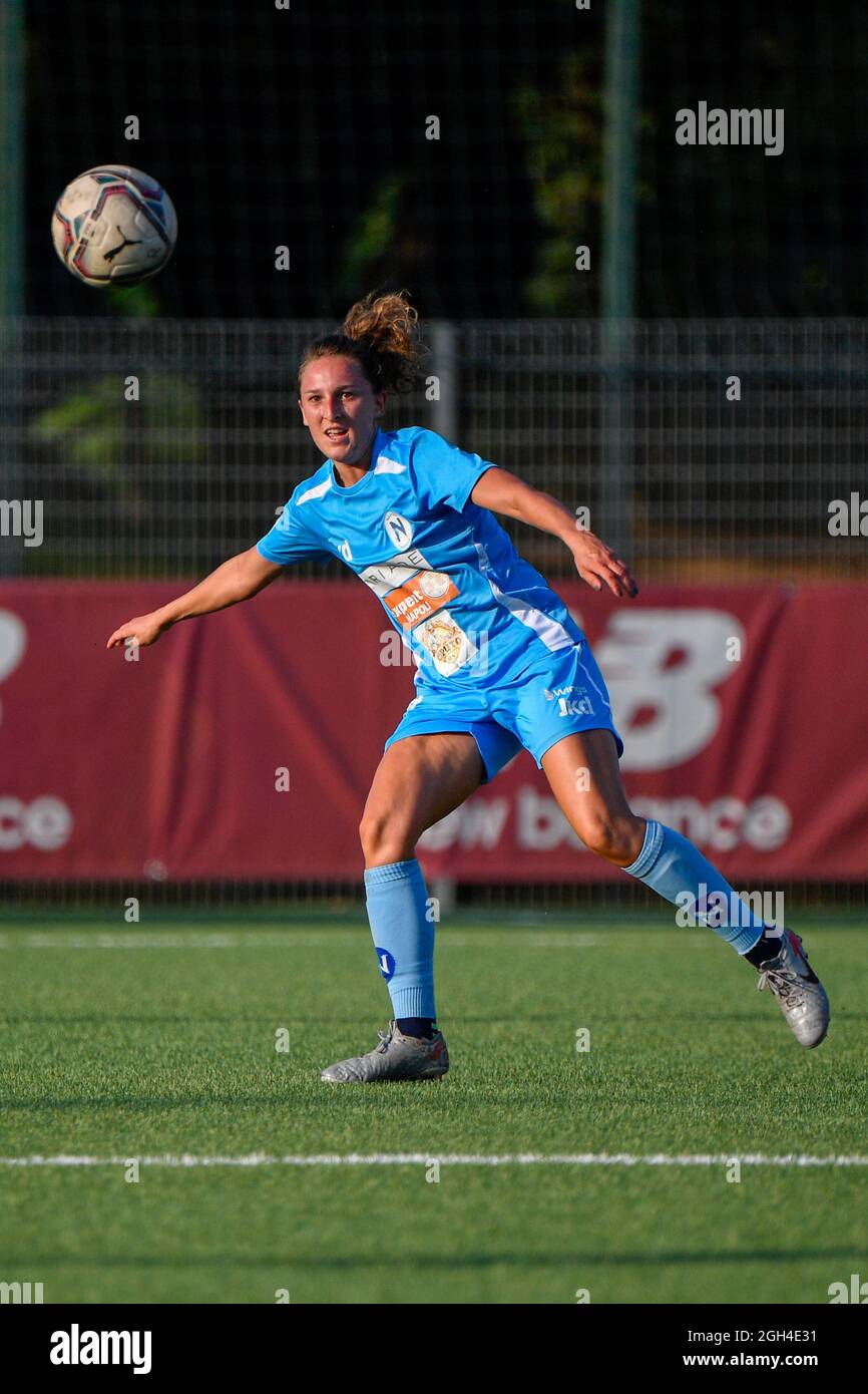 Melanie Kuenrath of Napoli Femminile in action during the Italian ...