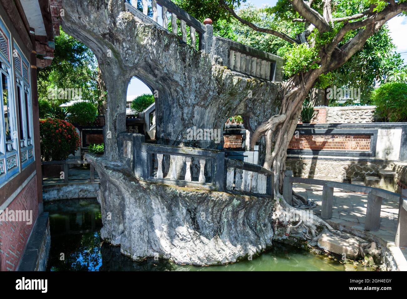 Lin Family Mansion and Garden. Lin pei family garden is a traditional ...