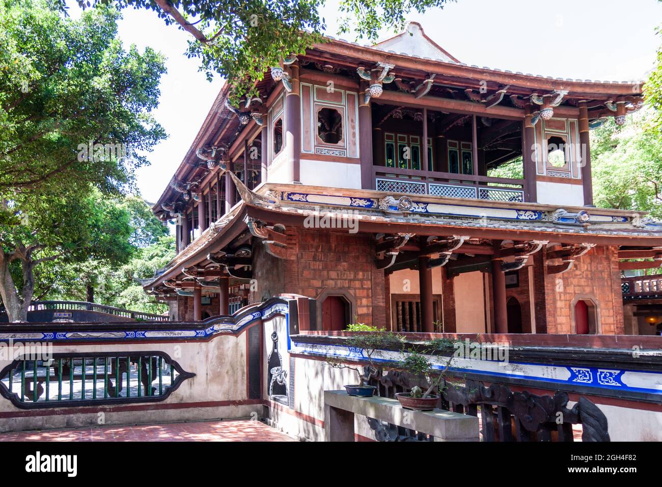 Lin Family Mansion and Garden. Lin pei family garden is a traditional ...