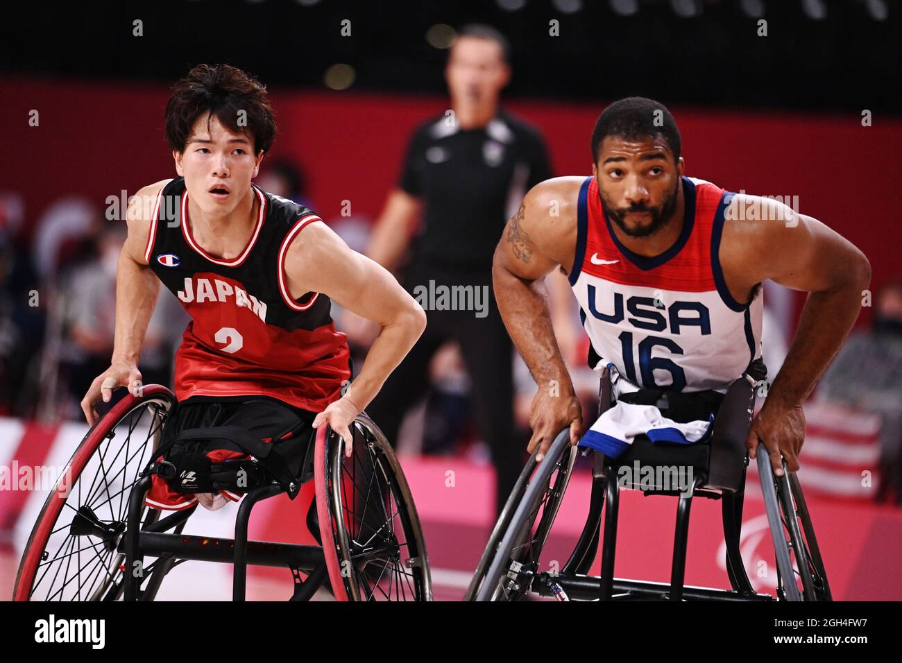 Tokyo, Japan. Credit: MATSUO. 5th Sep, 2021. (L-R) Renshi Chokai (JPN ...
