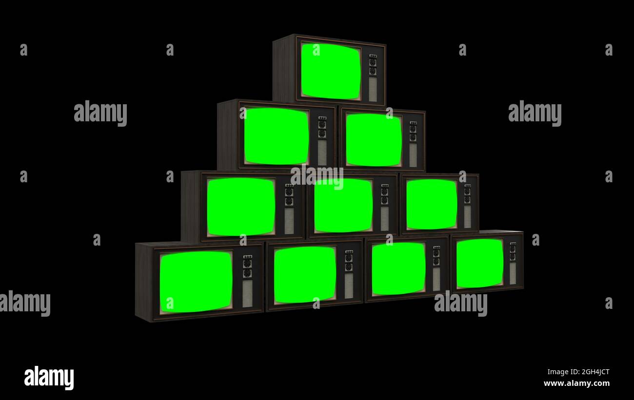 Vintage tv static overlay retro hi-res stock photography and images - Alamy