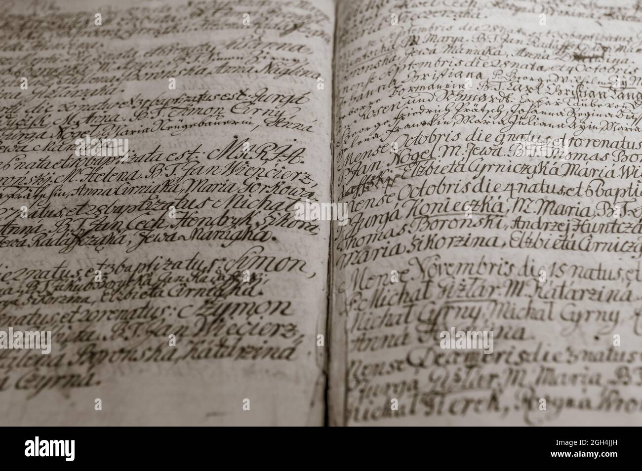 Old handwritten message hi-res stock photography and images - Alamy