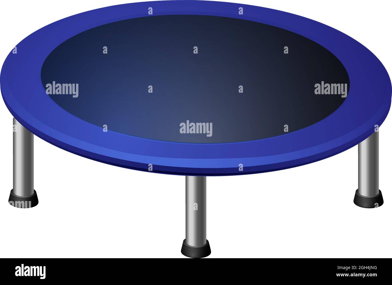 Round Cartoon Trampoline Stock Vector Image & Art - Alamy