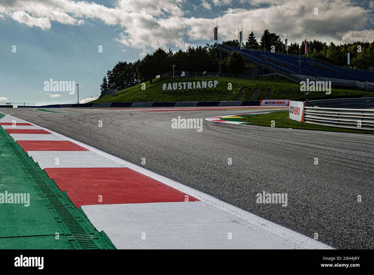 Spielberg: DTM Red Bull Ring 2021, (Photo by Hoch Zwei) Corner, curve ...