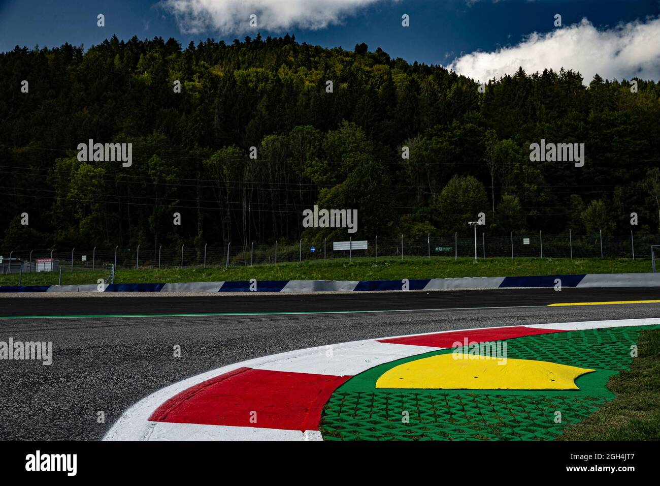 Spielberg: DTM Red Bull Ring 2021, (Photo by Hoch Zwei) Corner, curve ...