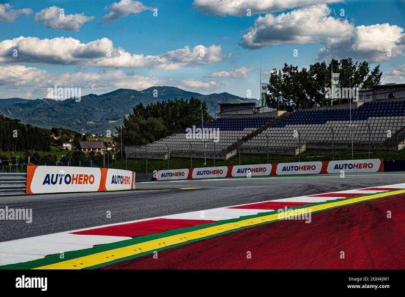 Spielberg: DTM Red Bull Ring 2021, (Photo by Hoch Zwei) Corner, curve ...