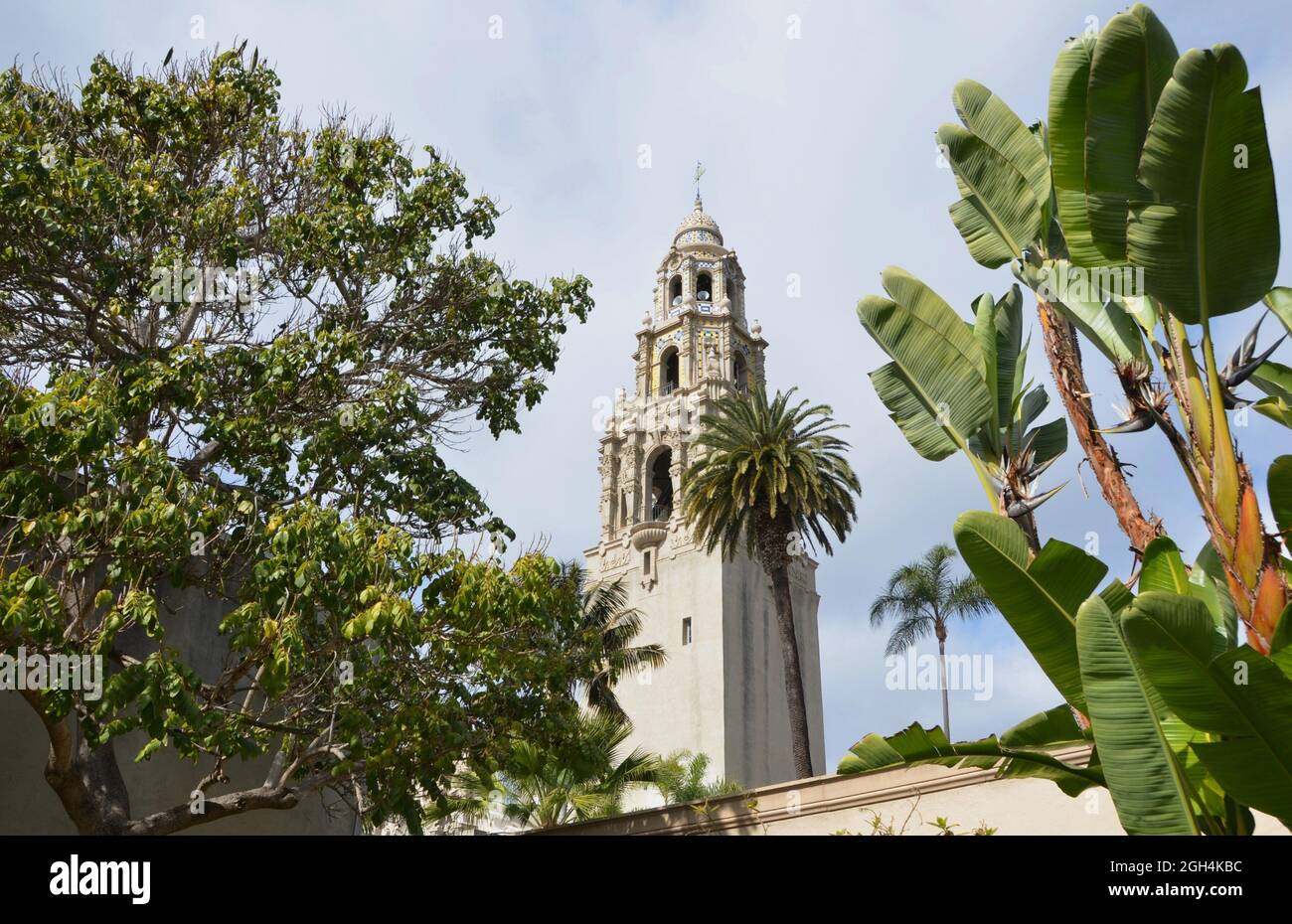 Landscape with scenic view of the Baroque, Plateresque, Churrigueresque ...