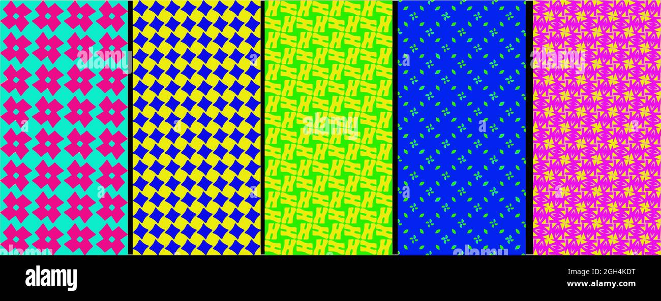 Set of bright colorful backgrounds with modern minimal labels. Cute ...