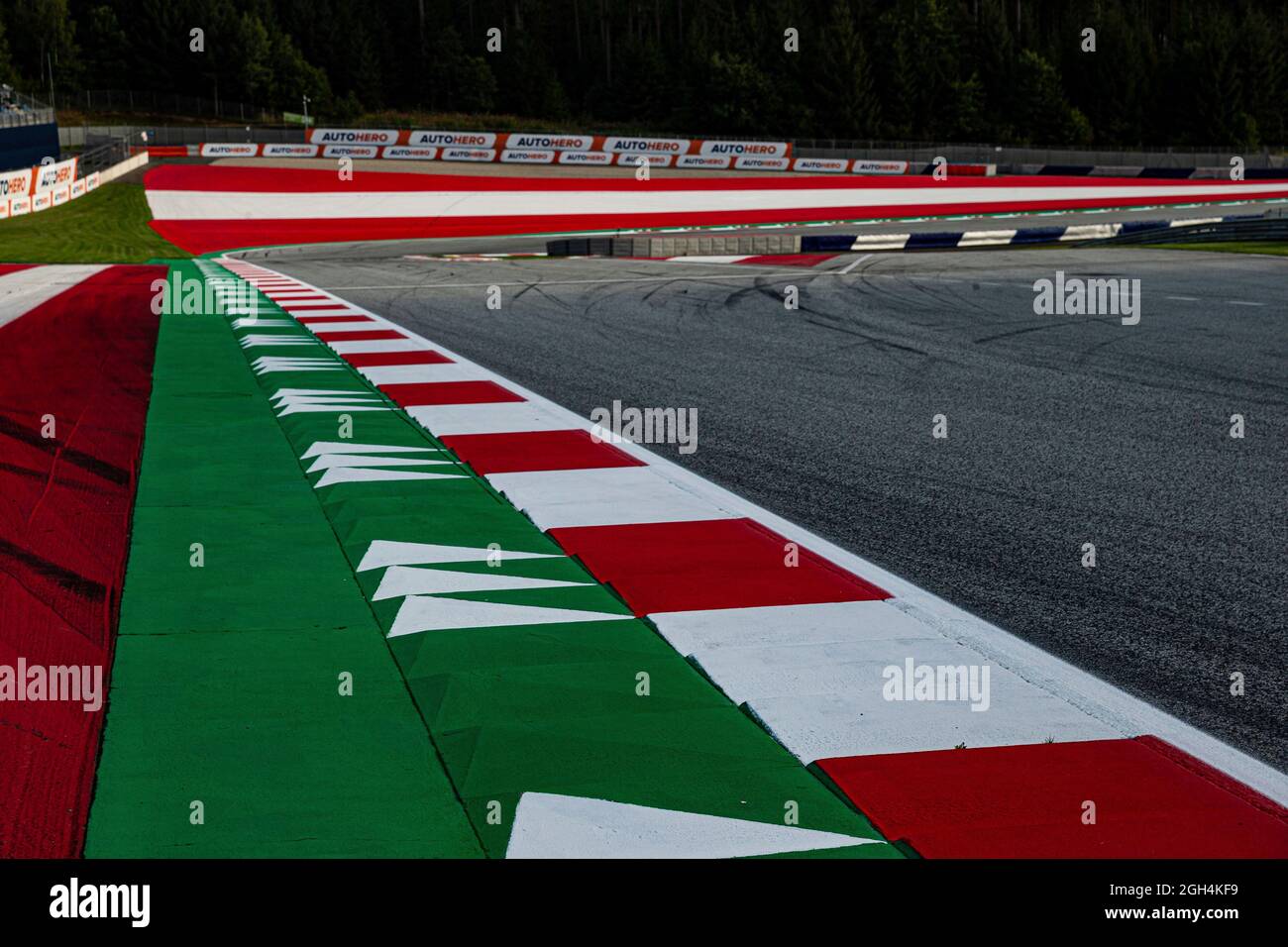 Spielberg: DTM Red Bull Ring 2021, (Photo by Hoch Zwei) Corner, curve ...