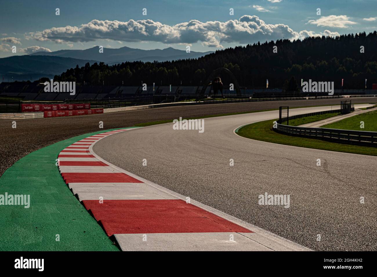Spielberg: DTM Red Bull Ring 2021, (Photo by Hoch Zwei) Corner, curve ...