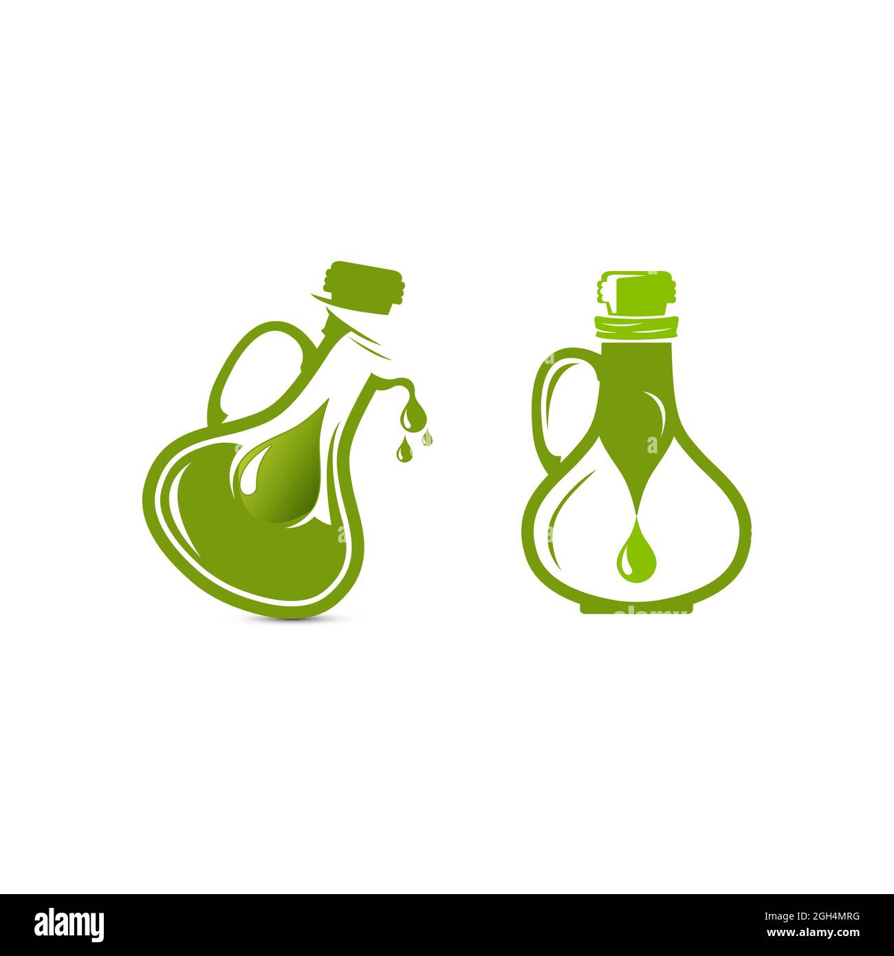 Greek oil bottle icon Cut Out Stock Images & Pictures - Alamy