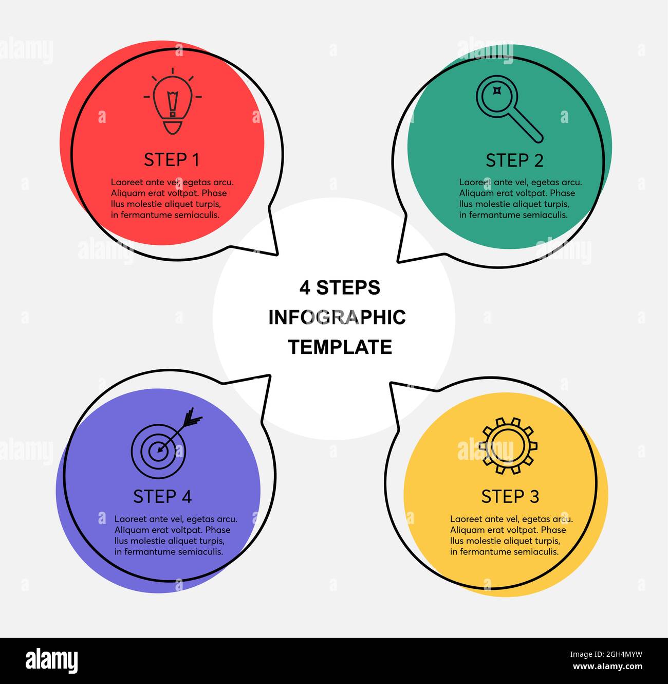 Cycling stages Stock Vector Images - Alamy