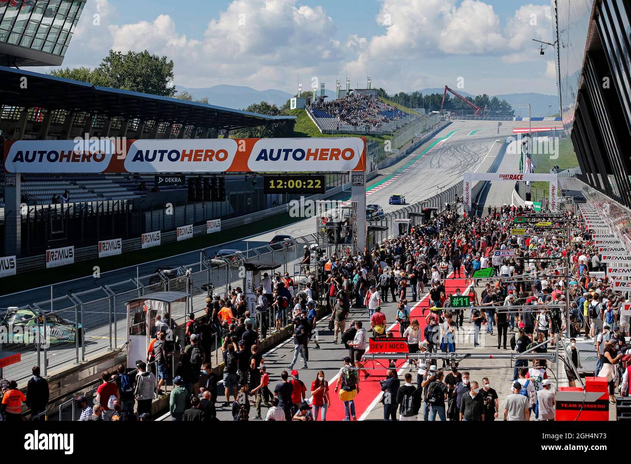 Spielberg: DTM Red Bull Ring 2021, (Photo by Hoch Zwei) Pitwalk Stock ...
