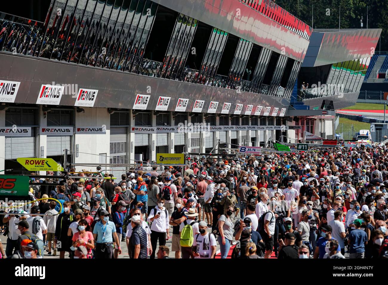 Spielberg: DTM Red Bull Ring 2021, (Photo by Hoch Zwei) Pitwalk Stock ...