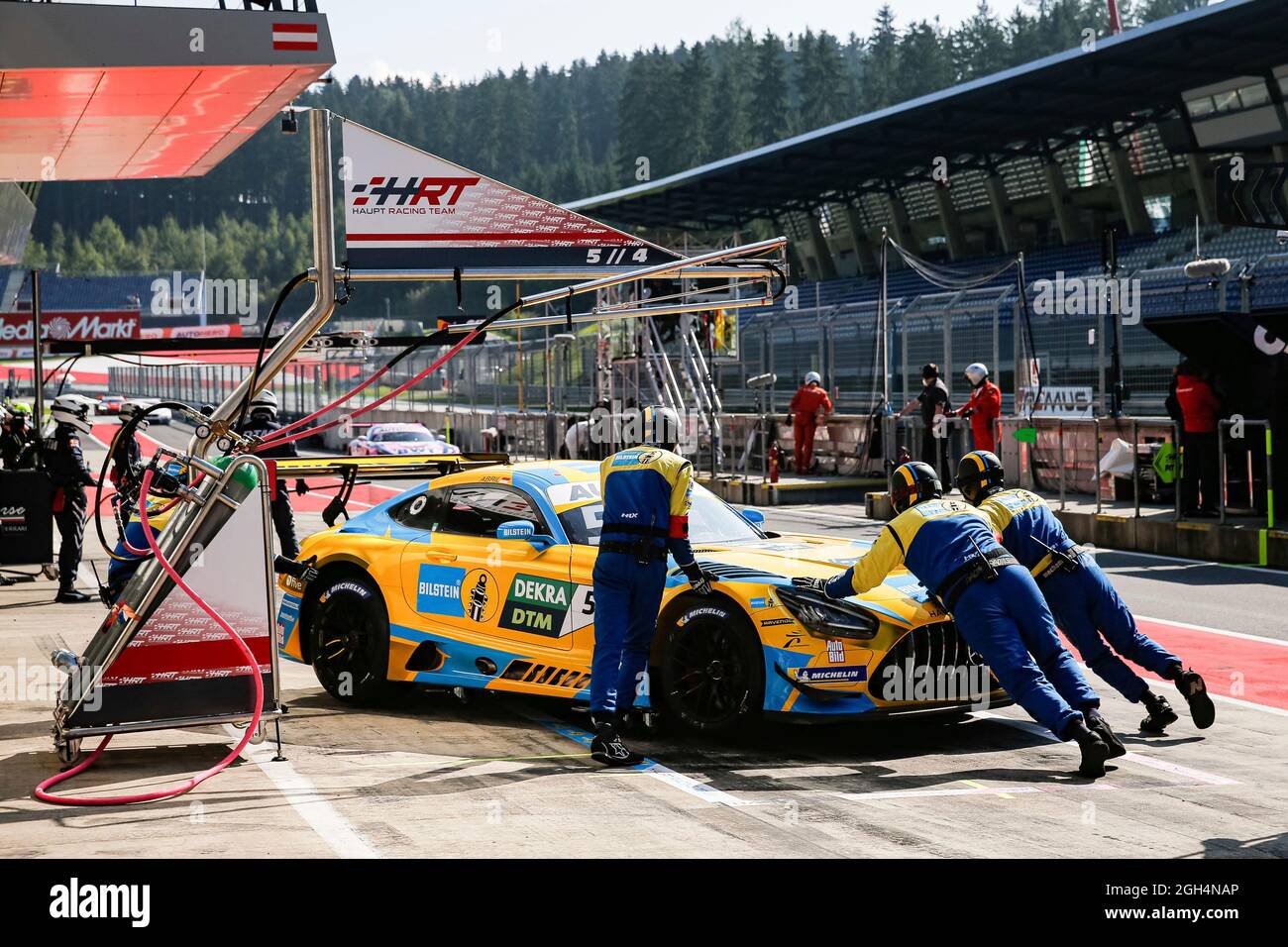 Spielberg: DTM Red Bull Ring 2021, (Photo by Hoch Zwei) 5 Vincent Abril (MOC), Mercedes AMG GT3 ...