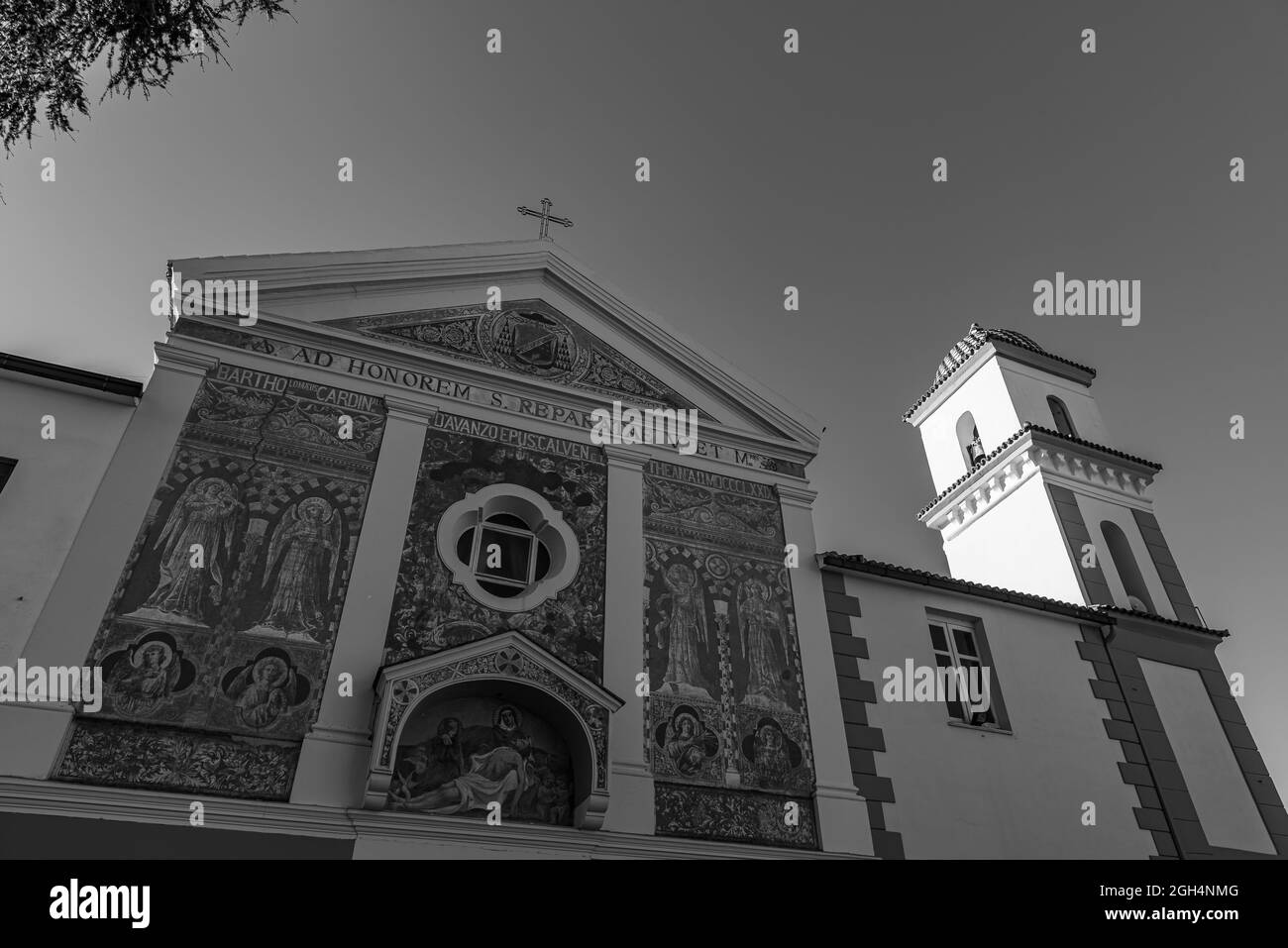Teano, Campania, Italy. Church of Santa Reparata. View of the main ...