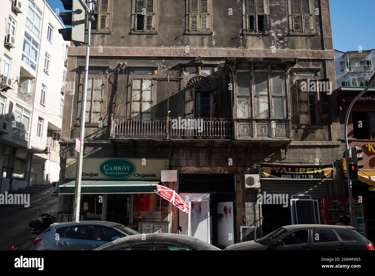 Izmir, Guzelyali, Turkey. 4th Sep, 2021. Goztepe district of Izmir ...