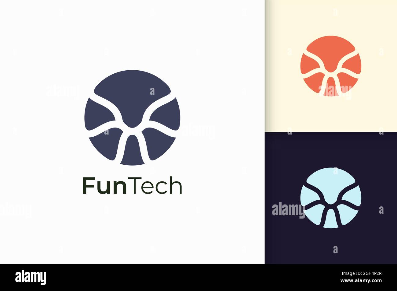 Abstract technology logo concept represent data and system Stock Vector ...