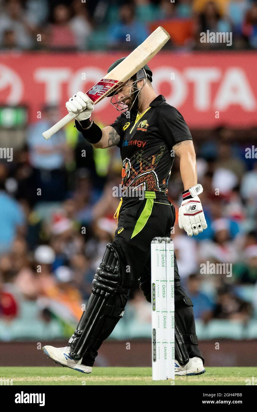 Sydney, Australia, 8 December, 2020. Matthew Wade of Australia raises ...