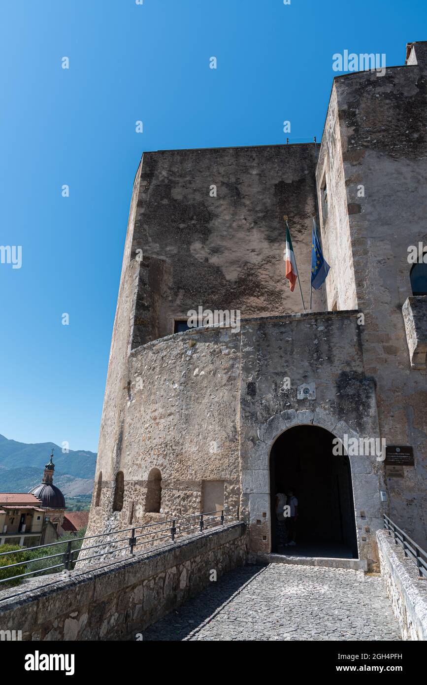The Pandone Castle of Venafro, Molise. Listed among the 20 most ...