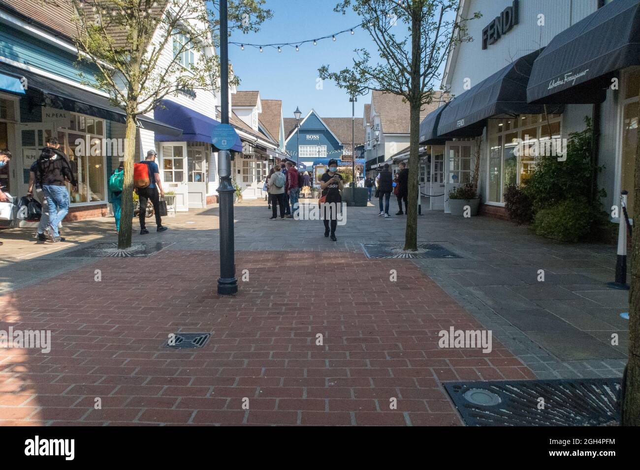 Bicester shopping village, Oxfordshire Stock Photo - Alamy