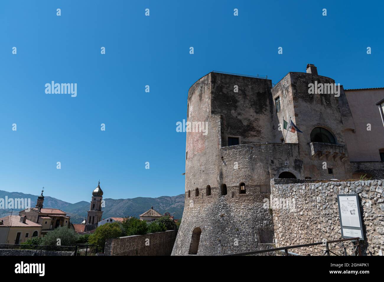 The Pandone Castle of Venafro, Molise. Listed among the 20 most ...
