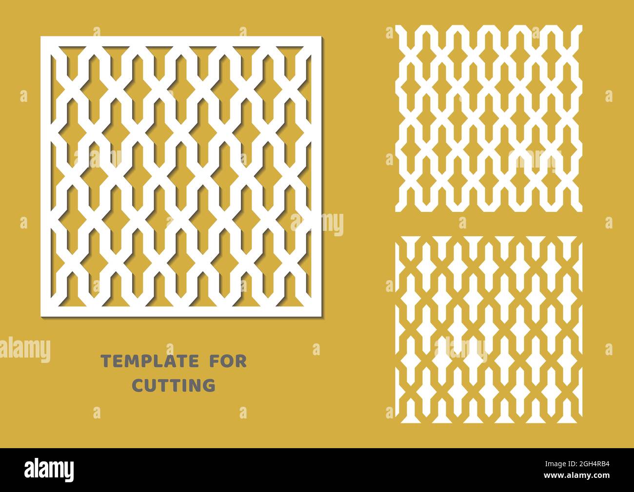 Wood Carving Square Designs