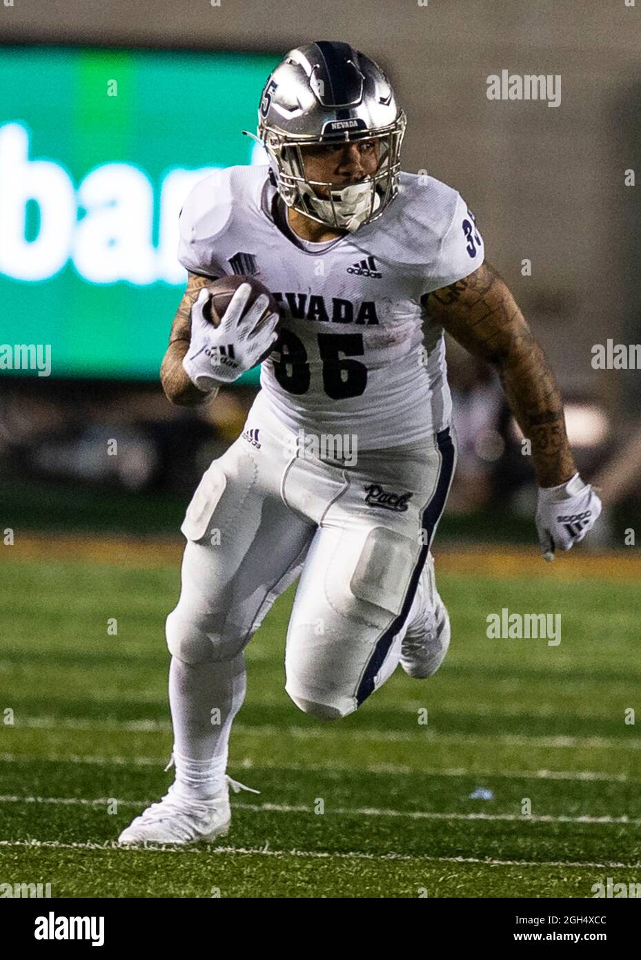 California Memorial Stadium. 04th Sep, 2021. CA USA Nevada running back ...