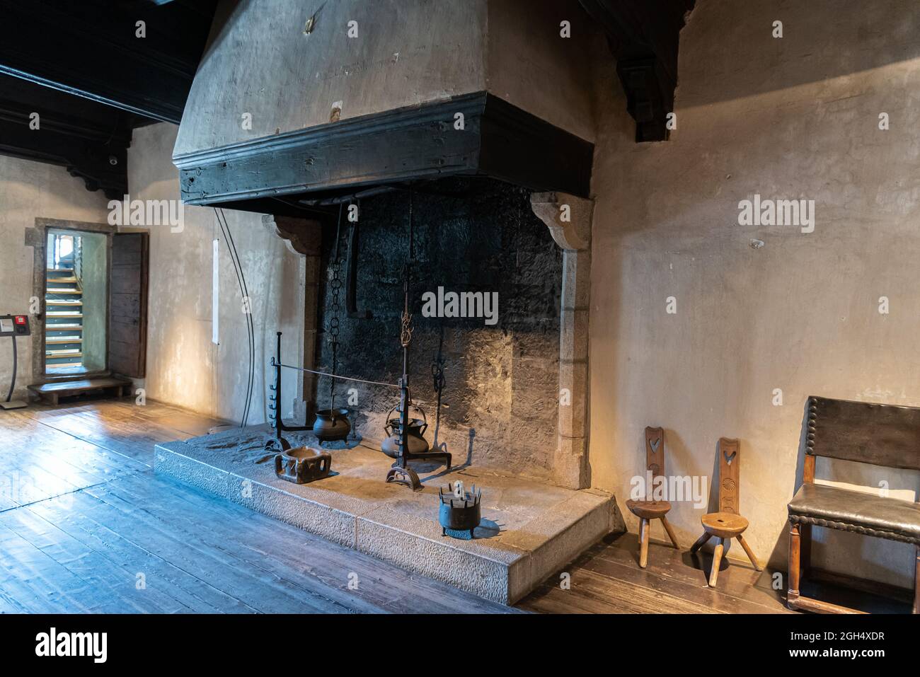 The castle of Fénis, located in the municipality of the same name, is ...