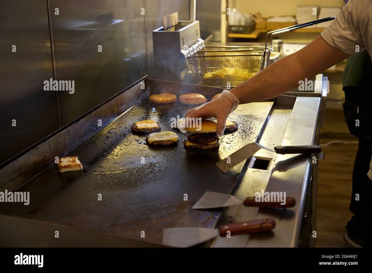 in the restaurant kitchen Stock Photo - Alamy
