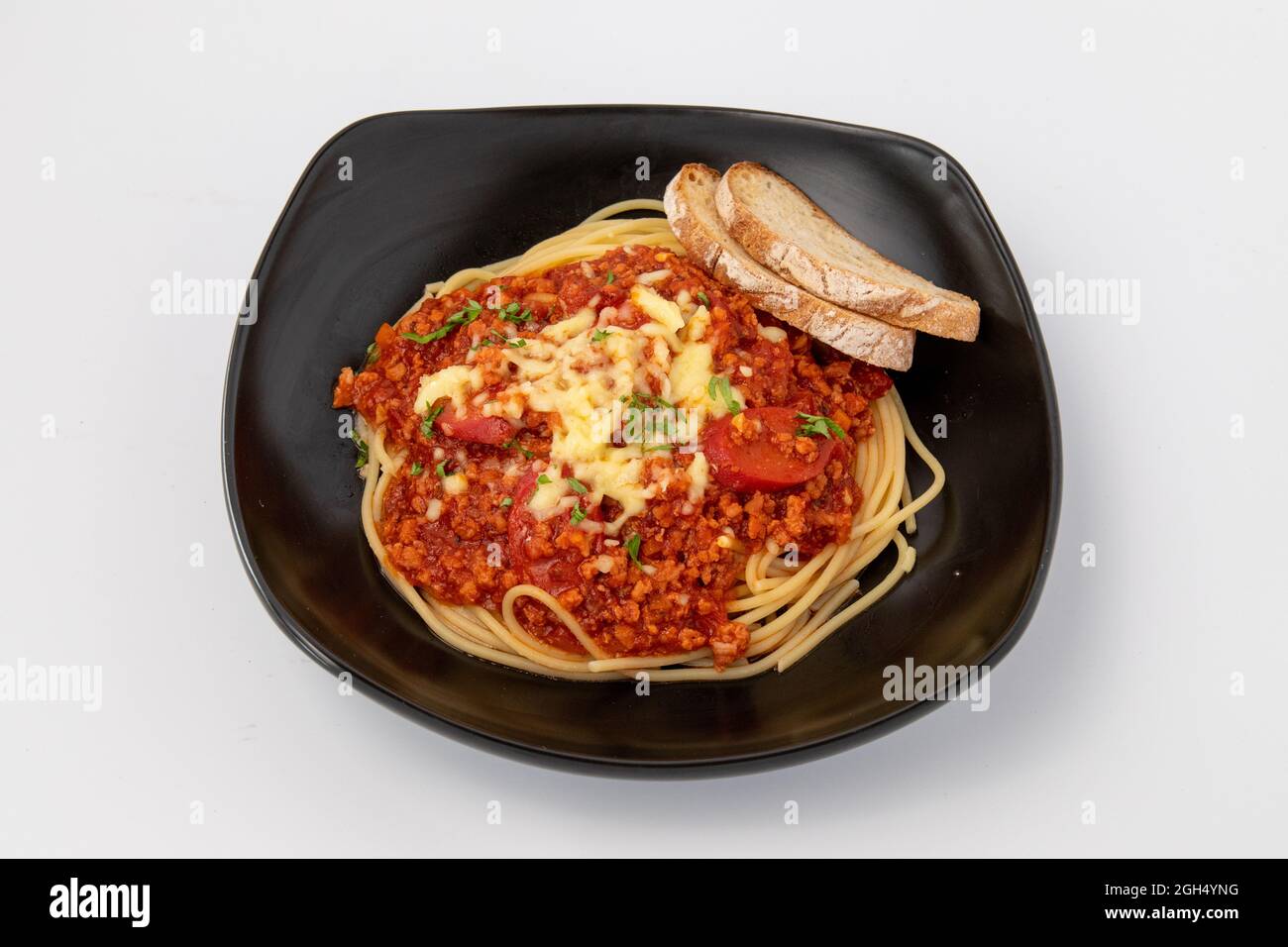 filipino style spaghetti Stock Photo - Alamy