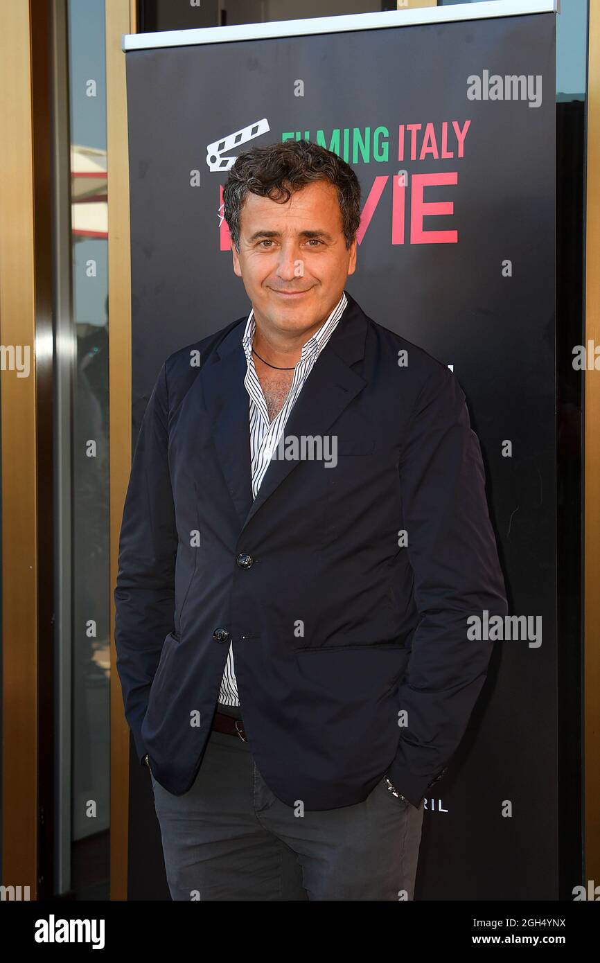 Venice, Italy. 05th Sep, 2021. 78th Venice Film Festival 2021, Filming ...