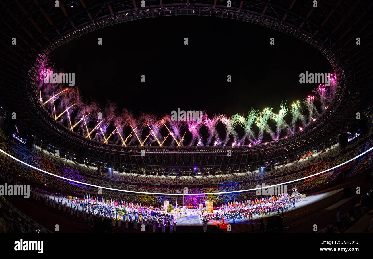 TOKYO, JAPAN. 05th Sep, 2021. during Closing Ceremony - Tokyo 2020 ...